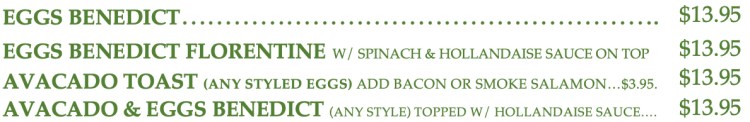 MENU – Athens Diner